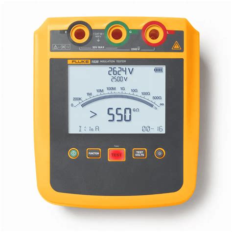 Fluke 1535 Insulation Resistance Tester And Megohmmeters 3 Year Warra