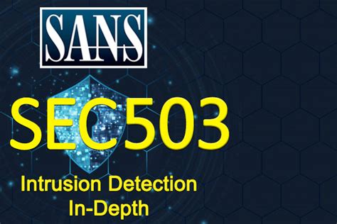 Intrusion Detection In Depth Sans Sec 503 گروه آموزشی فرزان آموزش های فارسی رایگان شبکه