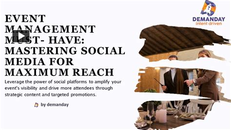 Ppt Event Management Must Have Mastering Social Media For Maximum