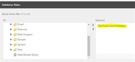 Custom Validator For Sitecore Rich Text Field