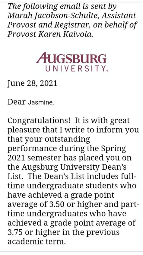 Jasmine Chikkala Lsw On Linkedin I Made The Deans List Again 😊