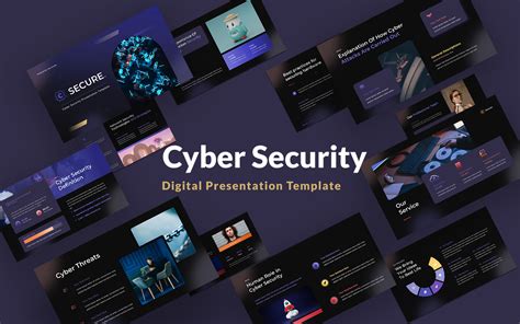 Secure Cyber Security Powerpoint Template For 17