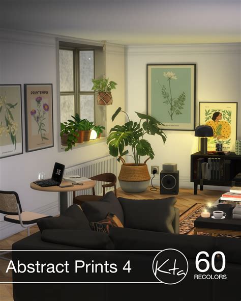 [kta] Abstract Prints 4 The Sims 4 Build Buy Curseforge