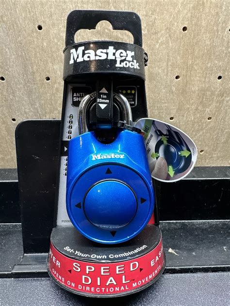 Masterlock Speed Dial Unboxing Demonstration And How To OFF