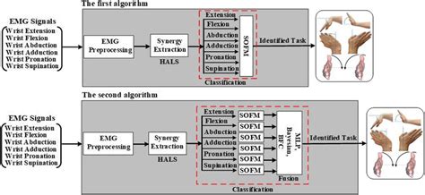 Schematic Of The Proposed Wrist Movement Detection Strategies In The