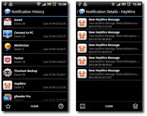 Notification History Record Keeper Of Notification Alerts
