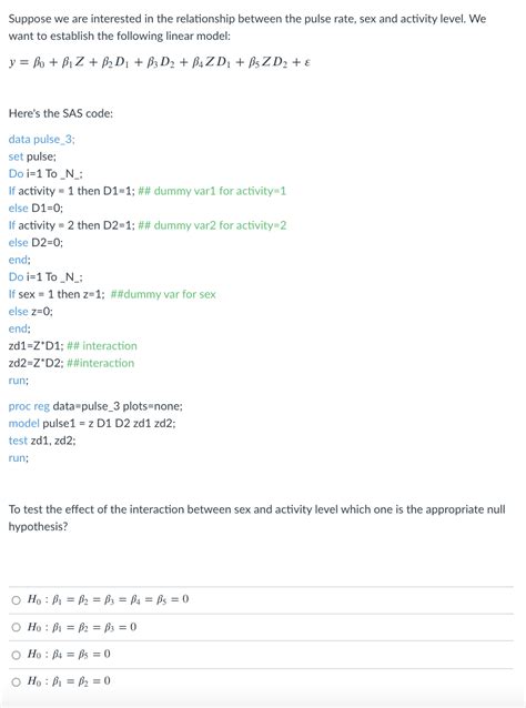 Solved Suppose We Are Interested In The Relationship Between Chegg