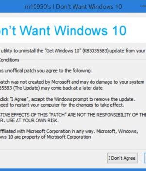 I Don t Want Windows 10 İndir Ücretsiz İndir Tamindir