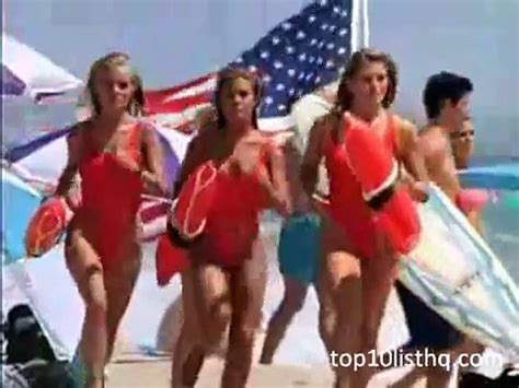 Best Baywatch Running Scenes In Slow Motion Of Course Video Dailymotion