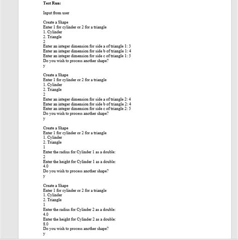Solved Write A Class Called Triangle That Can Be Used To