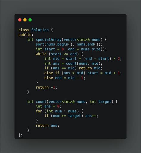 leetcode problem 1608 special array greater than x dev gupta posted