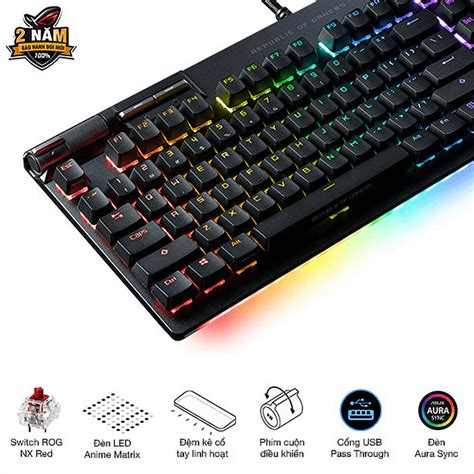 B N Ph M Gaming Asus Rog Strix Flare Ii Animate Nx Rd