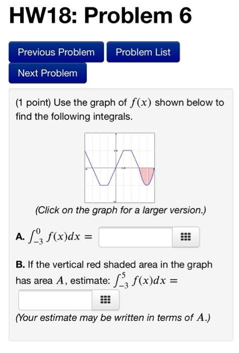 Solved Hw18 Problem 6 Problem List Previous Problem Next