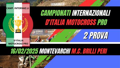 Internazionali Ditalia Motocross Pro Stagione 2025 Mxcircus Magazine