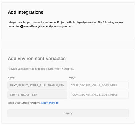 Clone Process Of Nextjs Subscription Payments Template Is Stuck Help Vercel Community