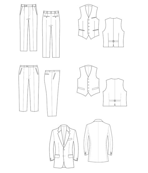 Pattern Making Mens Grading Adjusting To Another Size Group › M Mueller And Sohn