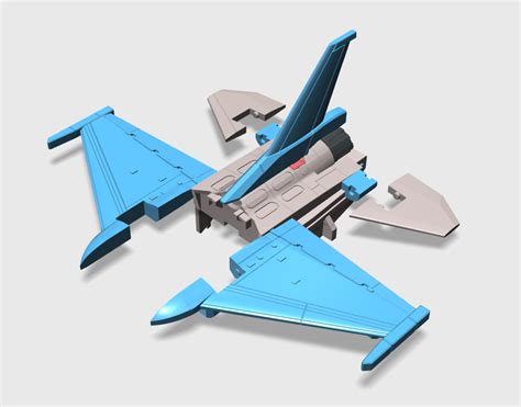stl file combiner wars skydive mitsubishi f 2 conversion 🤖 ・3d printable design to download・cults