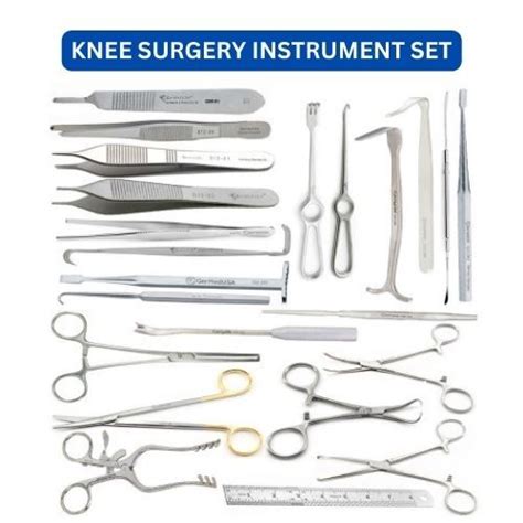 Knee Surgery Instrument Set At 7499 00 Inr In New Delhi Surgical