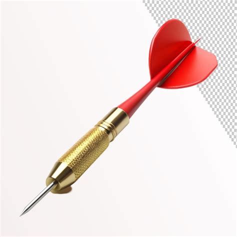 Dart On Transparent Background Premium AI Generated PSD
