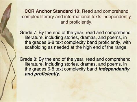 PPT Text Complexity PowerPoint Presentation Free Download ID