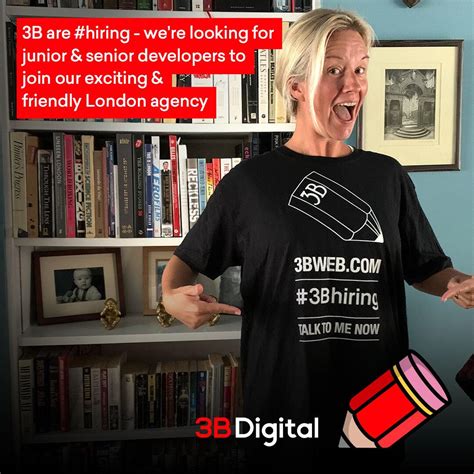 Hiring Careers Hiringnow Vacancy Recruiter Javascript Css Website 3b Digital Ltd