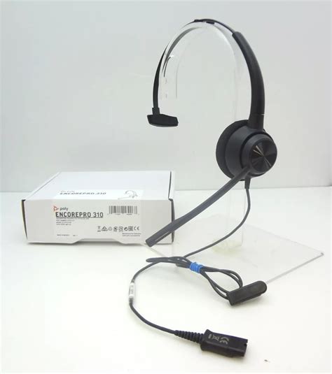 Poly Encorepro 310 Monoaural With Quick Disconnect Headset Taa 77t43aa Ecom Your It Partner