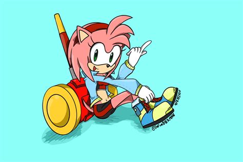 Amy Rose Sporty By Dafunb0xman On Deviantart