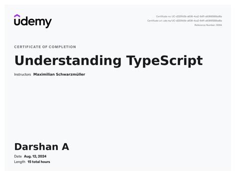 darshan a on linkedin happy to share that i have completed typescript