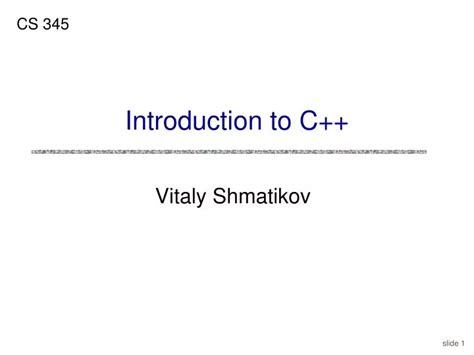PPT Introduction To C PowerPoint Presentation Free Download ID 1309228
