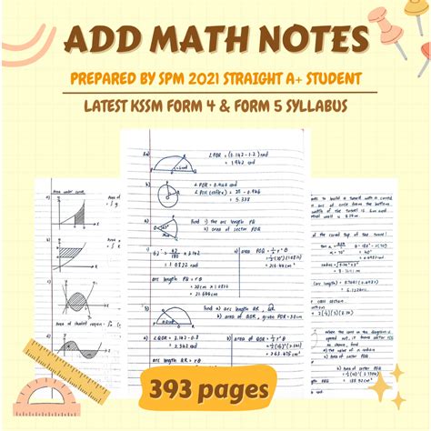 [pdf] kssm spm a add math notes form 4 and form 5 shopee malaysia