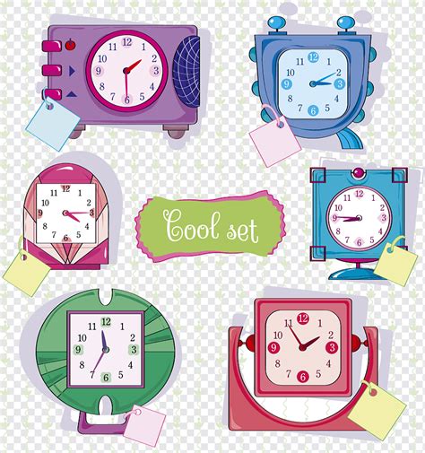 Modern Clock Png Pngwing