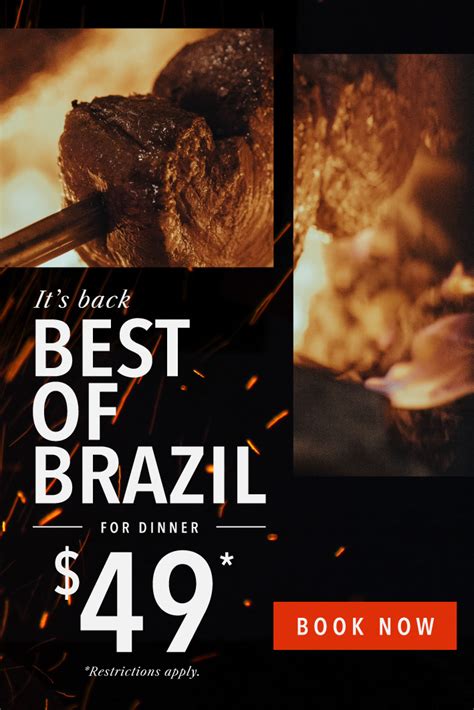 Oak Brook Il Brazilian Steakhouse Restaurant Fogo De Chão