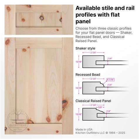 Knotty Pine Cabinet Doors Rustic Style Custom Made Solid Wood Etsy