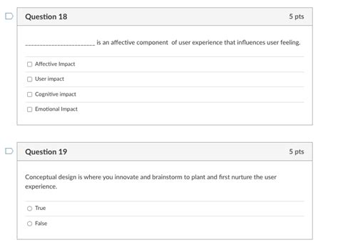 Solved Is An Affective Component Of User Experience That