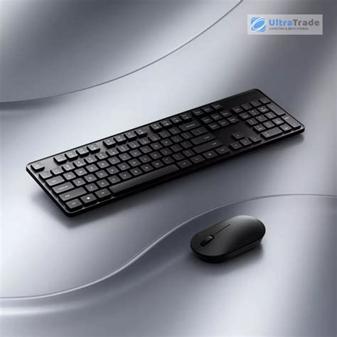 Комплект беспроводная клавиатура и мышь Xiaomi Mijia Wireless Keyboard ...