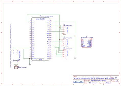 Module Rs232 Sp3232 Ttl Max3232 Platform For Creating And Sharing Projects Oshwlab