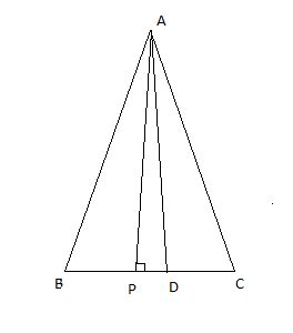 The Median Of A Triangle Divides It Into Two Toppr Com