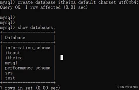 Mysql（零基础入门教学）show Databases Csdn博客
