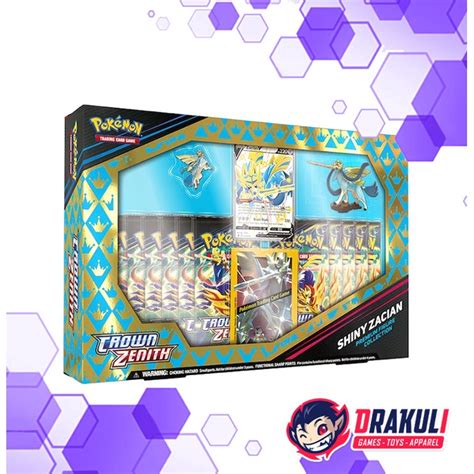 Jual Tcg Pokemon Crown Zenith Shiny Zacian Premium Figure Collection