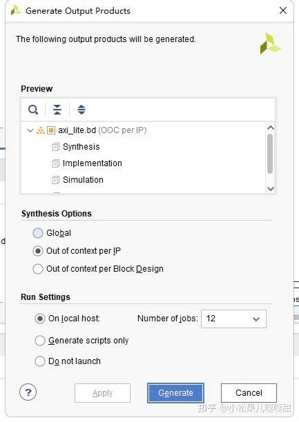 zynq ps与pl基于axi lite通信（超详细开发流程） 知乎