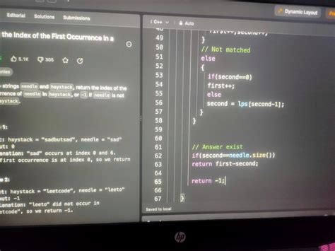 Rishabh Bhatt On Linkedin Kmpalgorithm Stringmatching Problemsolving Learningjourney