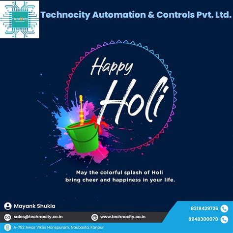 Technocity Automation And Controls Pvt Ltd On Linkedin Holi2024 Industrialautomation Automation