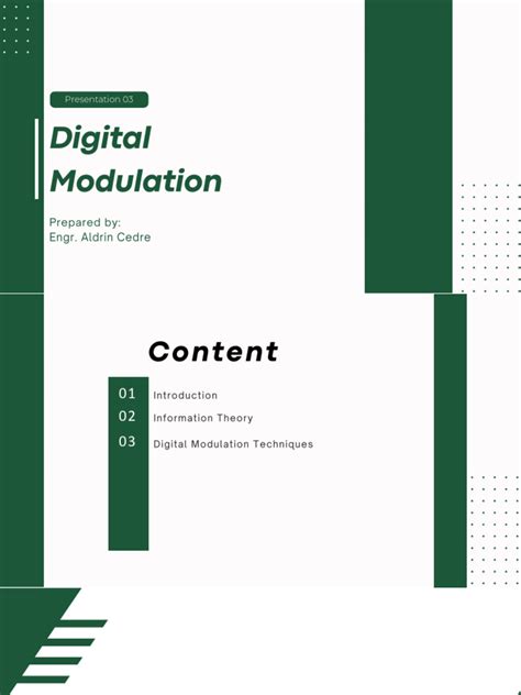 3 Digital Modulation 20240913060452 Pdf