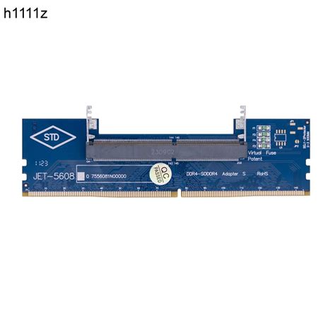 Blue Ddr4 Sodimm To Dimm Adapter Ddr4 Laptop To Desktop Memory Adapter Card Riser Laptop So 