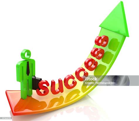 비즈니스와 경제 관련 정보의 디자인에서 성공의 화살표 3 차원 일러스트 레이 션 3차원 형태에 대한 스톡 사진 및 기타 이미지 3차원 형태 개념 개선 Istock