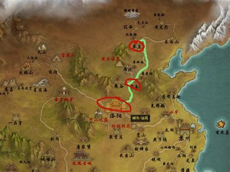 天龙八部草原BOOS白冥启 路线
