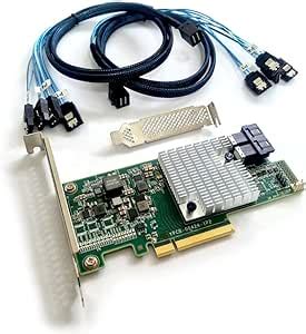 Amazon SXTAIGOOD 9300 8I SAS3008 12Gbps SATA SAS 8 Port HBA IT
