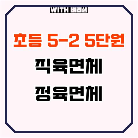 직육면체 정육면체의 특징과 차이점 초등 5학년 2학기 5단원 네이버 블로그