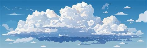 Premium Photo Cloud Flat Vector