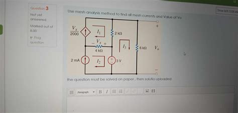 Solved Question 3 Not Yet Answered Marked Out Of 800 P Flag
